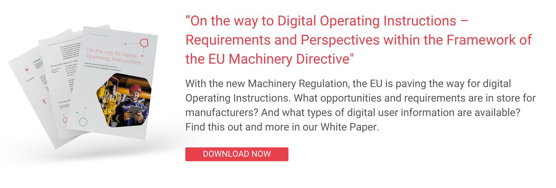 The Operating Manual goes Digital